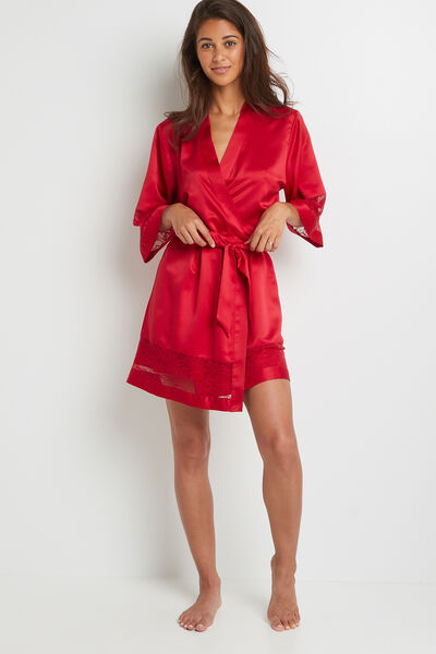 Pyjama satin Rouge | RougeGorge